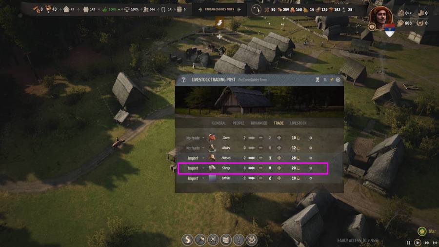 How to get sheep in Manor Lords | Pro Game Guides
