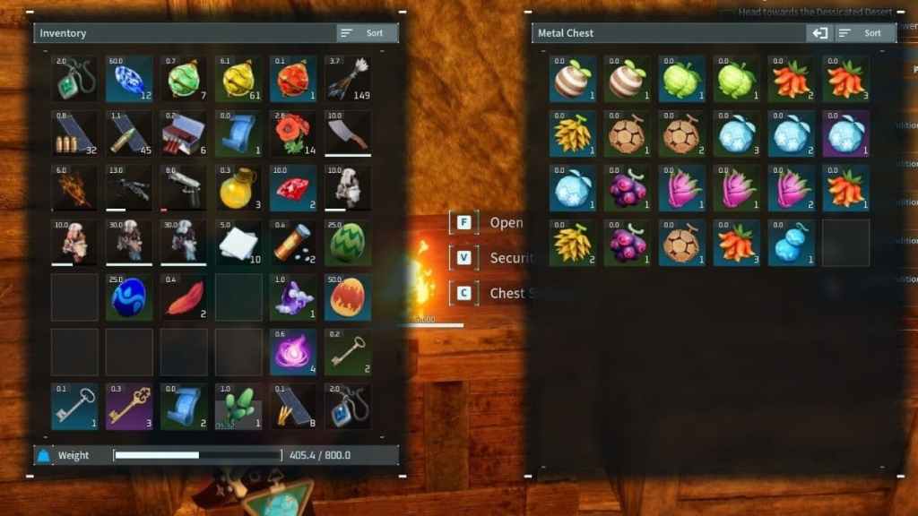 How to sort and filter storage in Palworld | Pro Game Guides