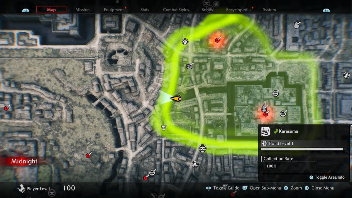 Rise of the Ronin All Hidden Boss Locations (Map) | Pro Game Guides