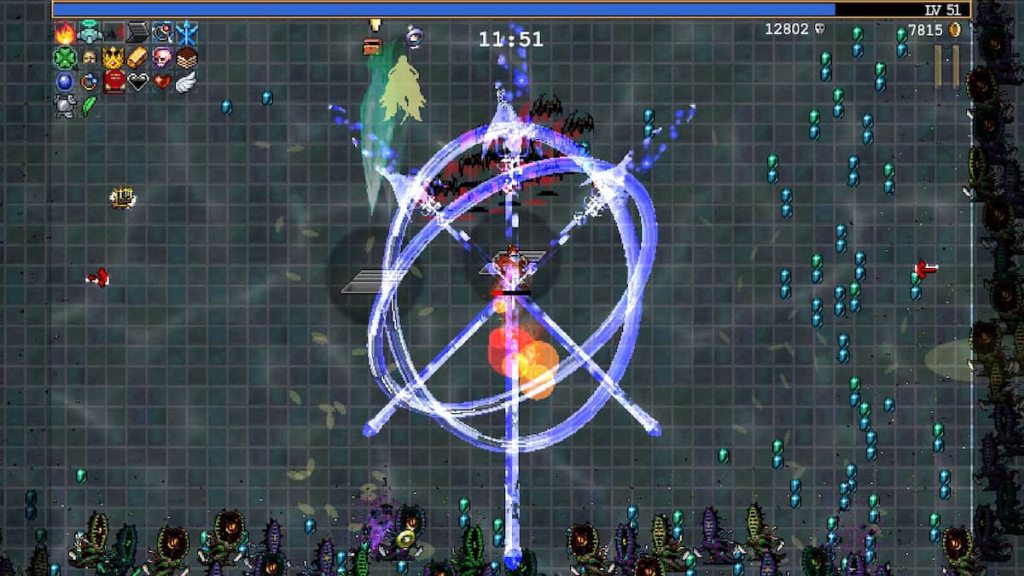 How to Unlock and Evolve the Santa Javelin in Vampire Survivors | Pro ...