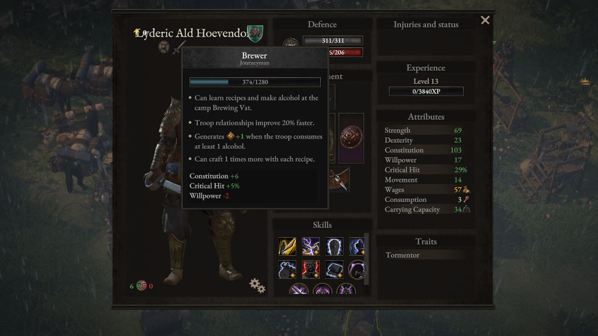 Wartales The Tavern Opens Brewing Guide - Profession, Vats & Recipes | Pro Game Guides