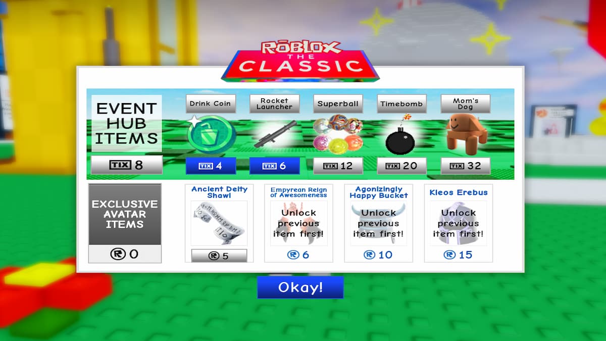 Roblox The Classic - All rewards & how to get them | Pro Game Guides