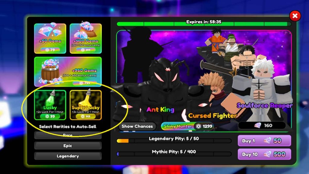 All Secret Characters in Anime Defenders and how to get them | Pro Game ...