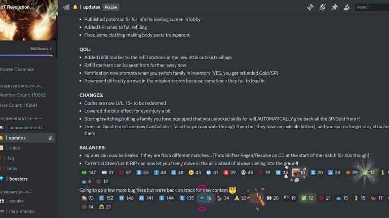 Attack on Titan Revolution Trello and Discord Links | Pro Game Guides