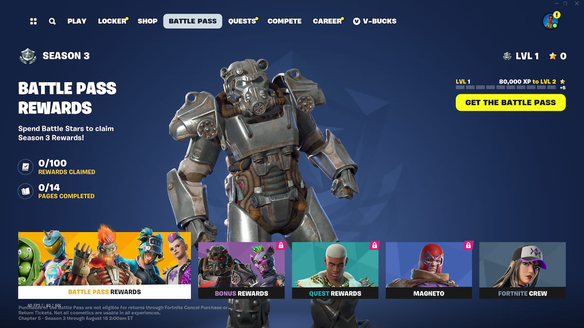All Fallout & Mad Max cosmetics in Fortnite Chapter 5 Season 3 | Pro ...