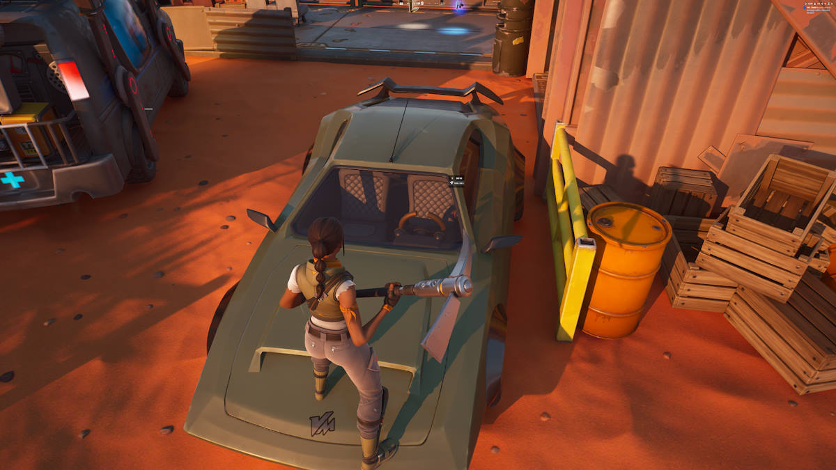 How to enter a car from the roof in Fortnite | Pro Game Guides