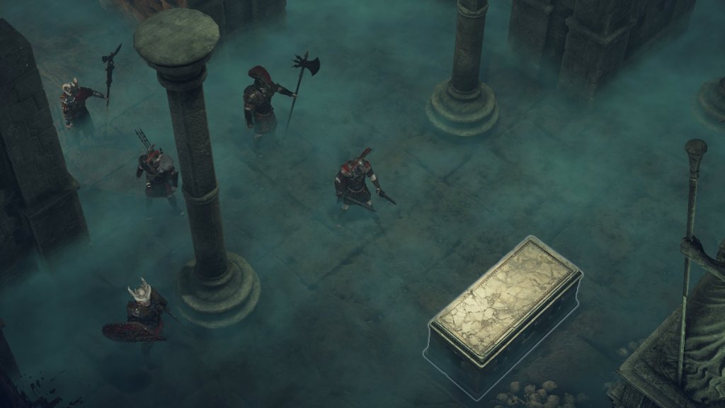 Should you open the Cursed Chest in The Tombs in King Arthur Legion IX ...