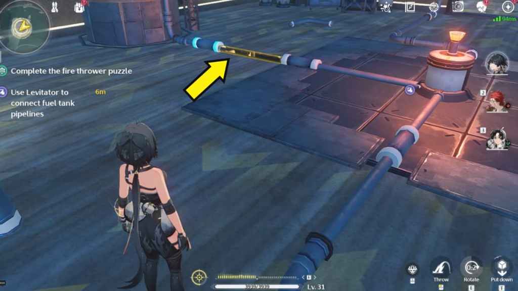 How to use Levitator to connect fuel tank pipelines in Wuthering Waves ...