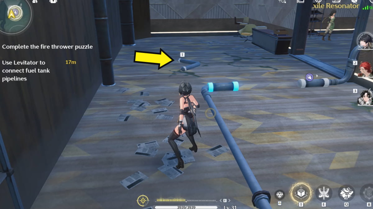 How to use Levitator to connect fuel tank pipelines in Wuthering Waves ...