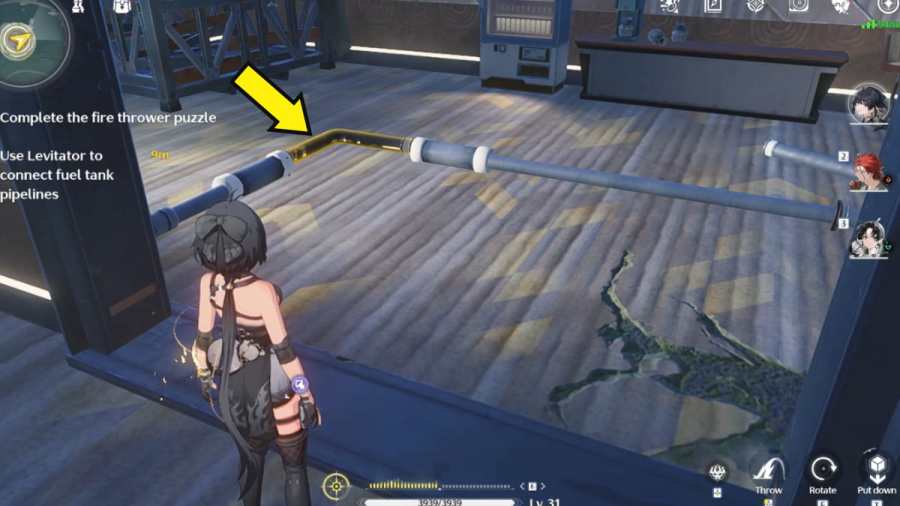 How to use Levitator to connect fuel tank pipelines in Wuthering Waves ...