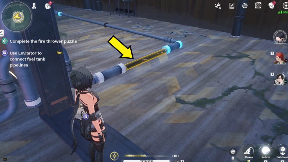 How to use Levitator to connect fuel tank pipelines in Wuthering Waves ...