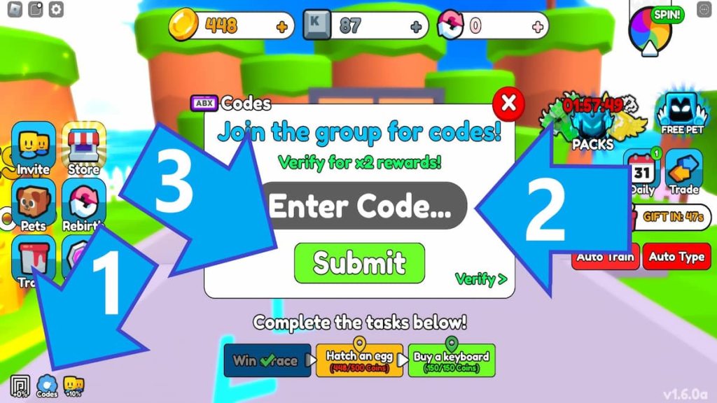 Type Race Simulator Codes (August 2024) | Pro Game Guides