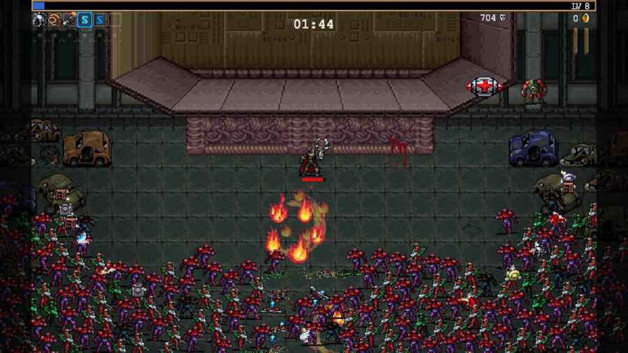 All weapons and weapon evolutions in Vampire Survivors Operation Guns ...