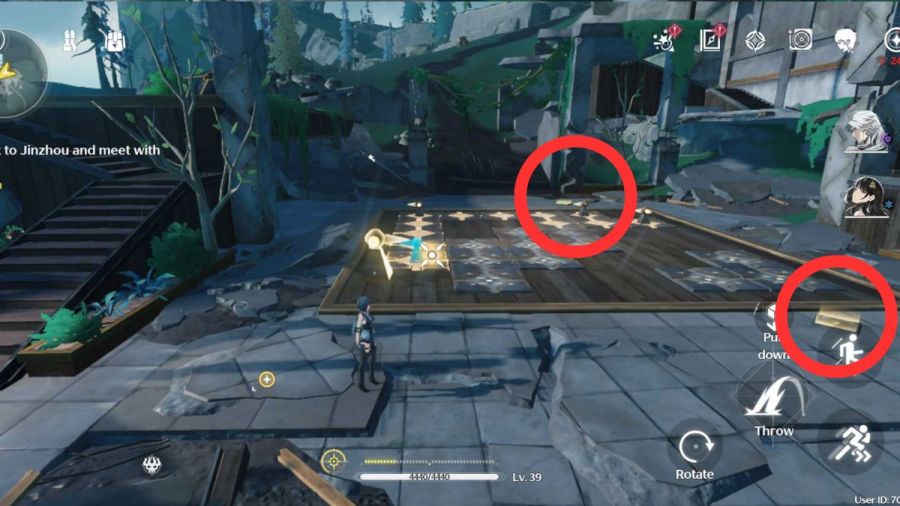 How to solve the Encryption Block puzzle near Fallen Grave in Wuthering ...