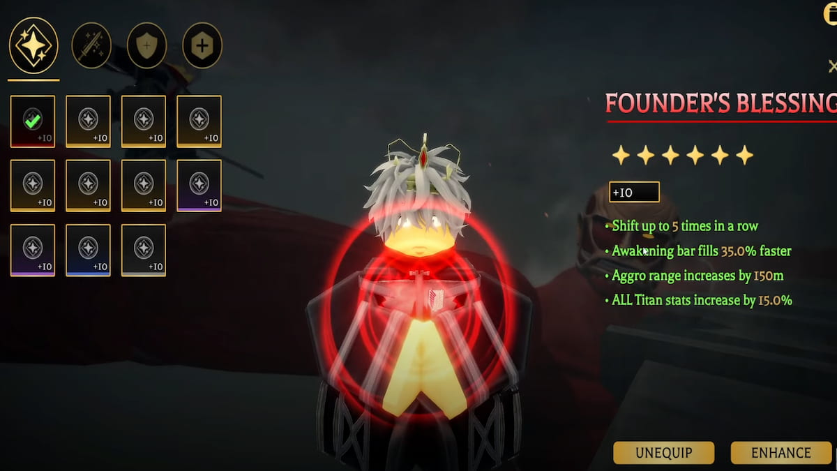 All Perk bonuses and stats in Attack on Titan Revolution - Roblox | Pro ...