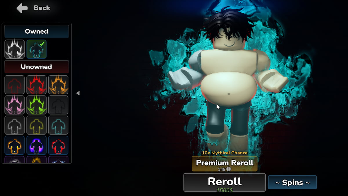 All Auras in Gym League – Roblox | Pro Game Guides