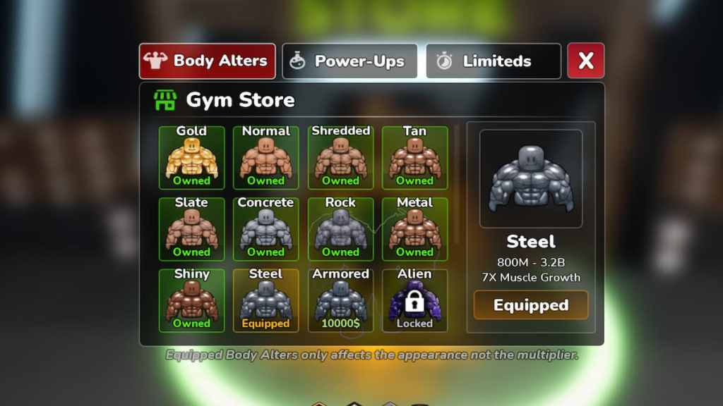 How to Complete a Body Alter in Gym League - Roblox | Pro Game Guides