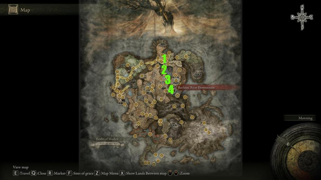 How to get Rakshasa's Great Katana & Armour Set (Map) in Elden Ring ...