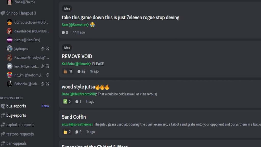 Shinobi Lineage Trello and Discord Links | Pro Game Guides