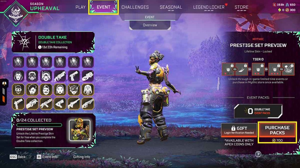 How to get Double Take event packs in Apex Legends | Pro Game Guides