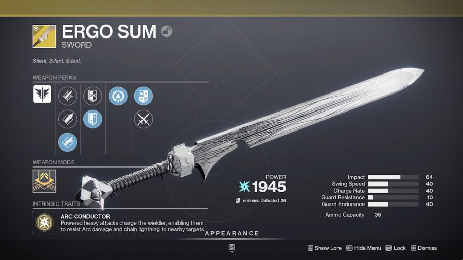 How to get Ergo Sum exotic sword in Destiny 2 The Final Shape | Pro ...