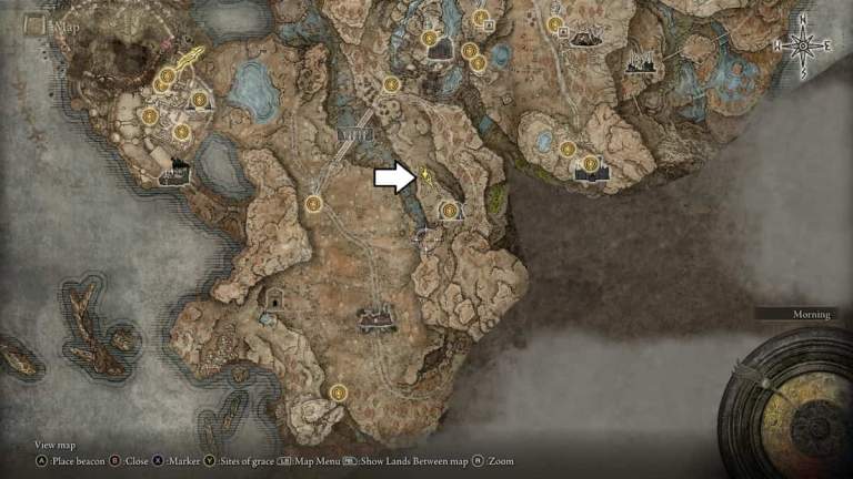 Where to find Bloodfiend's Arm (Map Location) in Elden Ring Shadow of ...