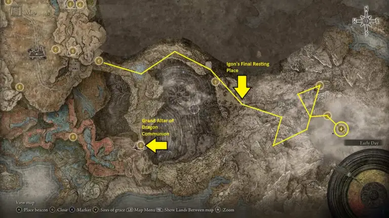 Where to find Bayle the Dread (Map Location) in Elden Ring Shadow of ...