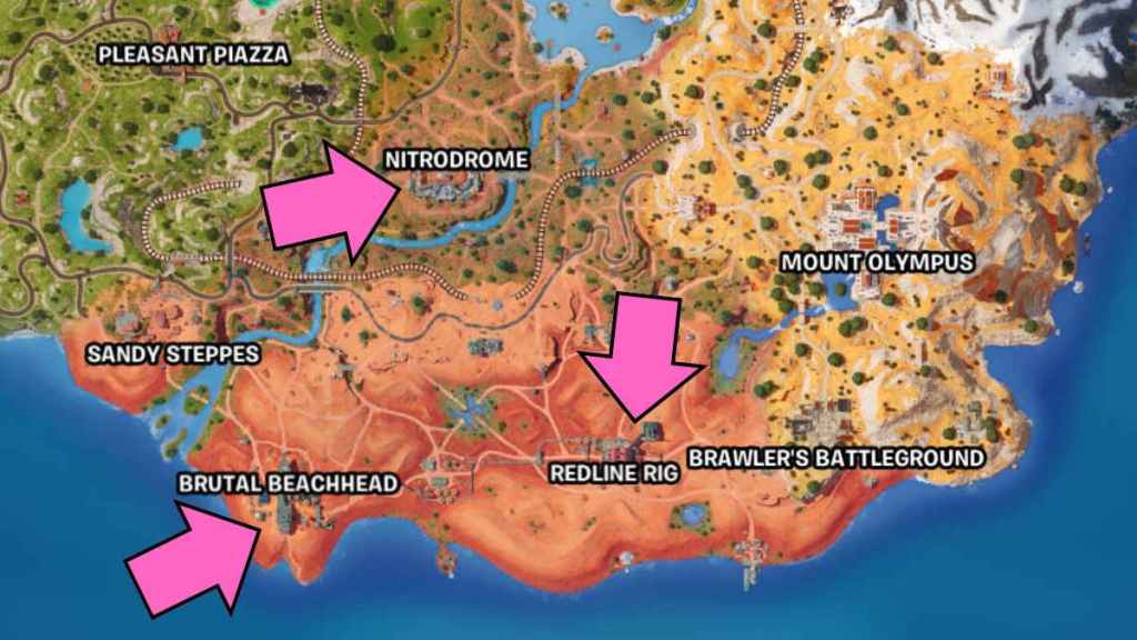 Where to find Behemoth, Lockjaw, and War Bus vehicles in Fortnite (Map ...