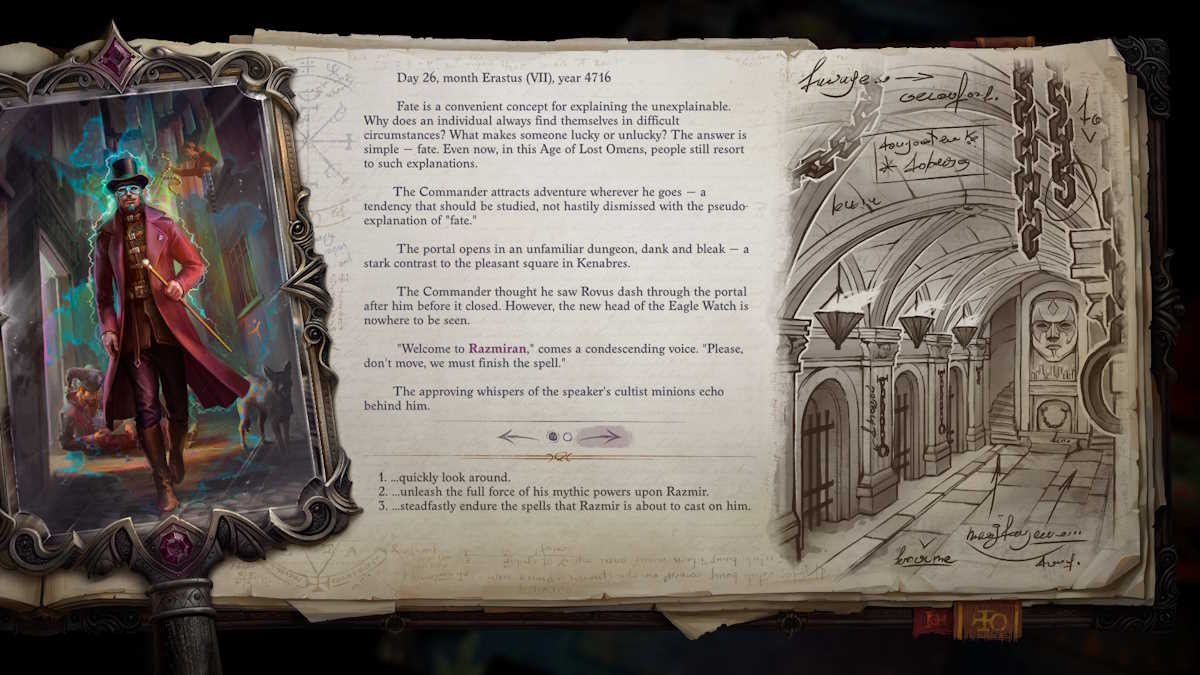 Pathfinder WotR: A Dance of Masks Walkthrough - All choices & outcomes ...