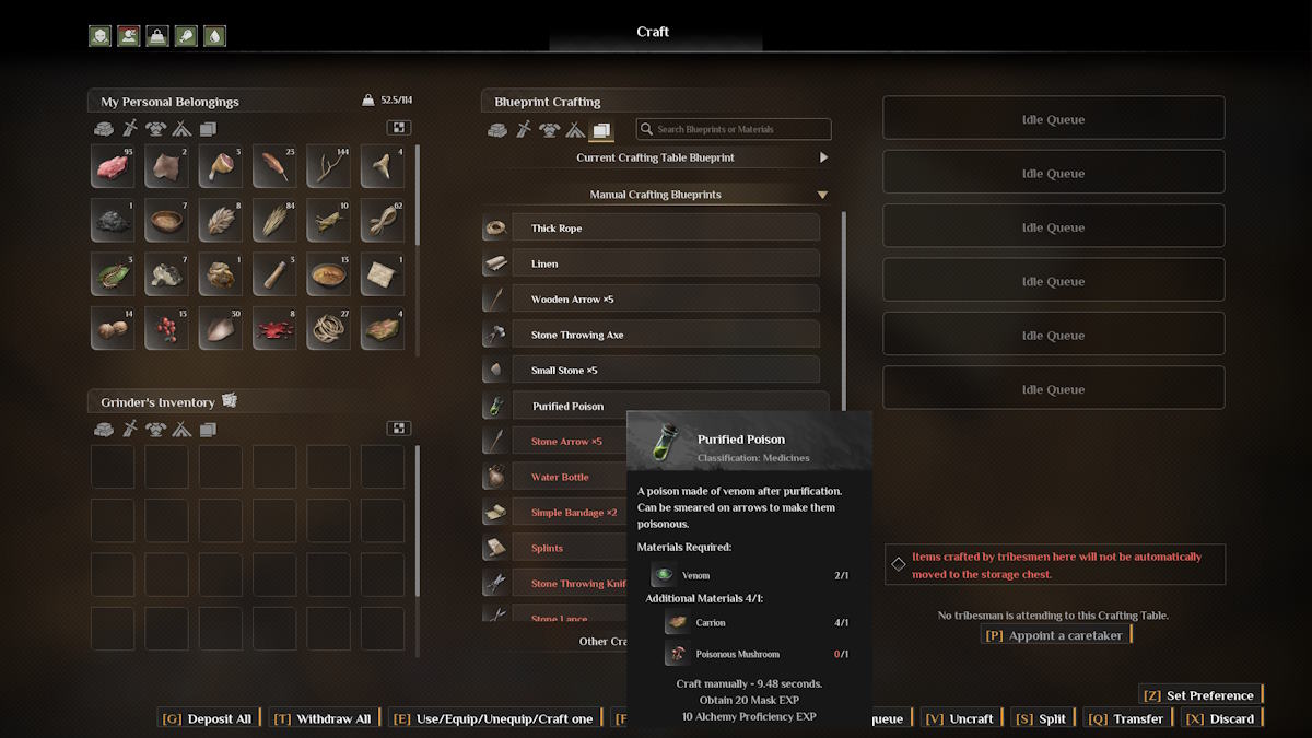 How to make Venom and Poison Arrows in Soulmask | Pro Game Guides
