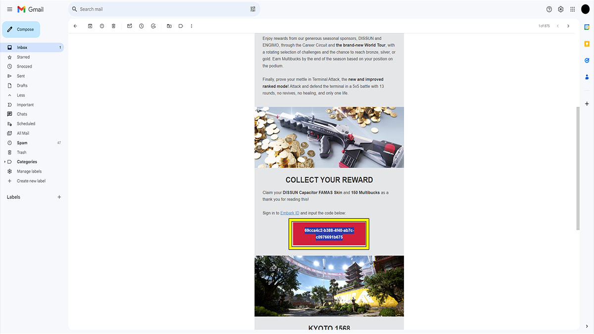How to get the free DISSUN Capacitor FAMAS skin in The Finals | Pro ...