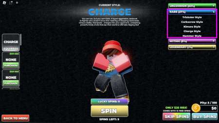 All fighting styles and moves list in Untitled Boxing Game | Pro Game ...