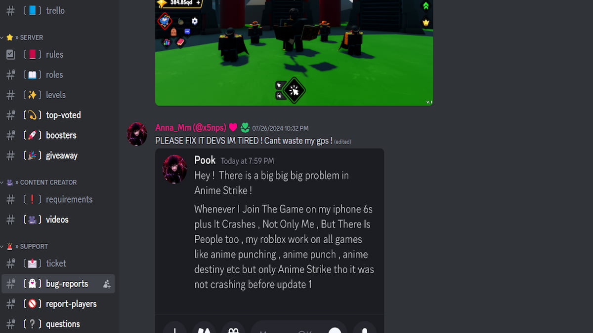 Anime Strike Simulator Trello and Discord Links | Pro Game Guides