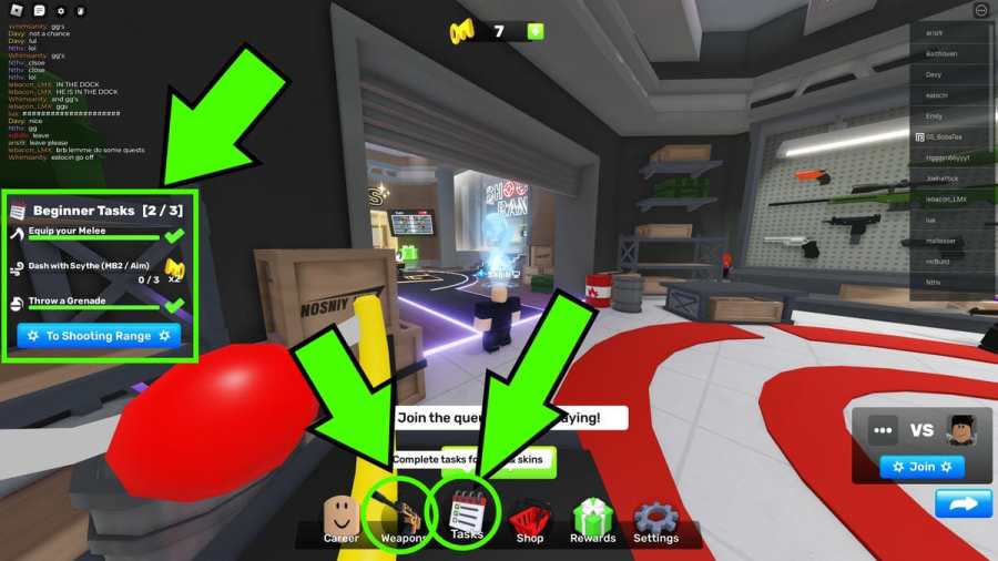 All weapons and how to get them in Roblox Rivals | Pro Game Guides