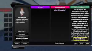 How to get and use World Ticket in Type Soul | Pro Game Guides