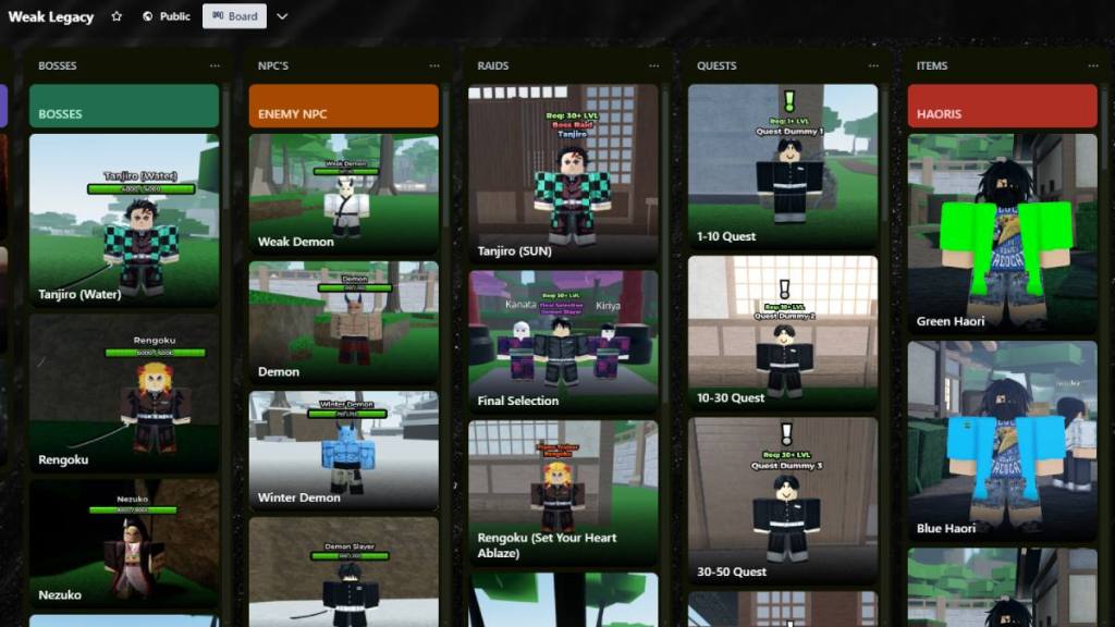 Weak Legacy 2 Trello, Discord & Wiki Links – Roblox | Pro Game Guides