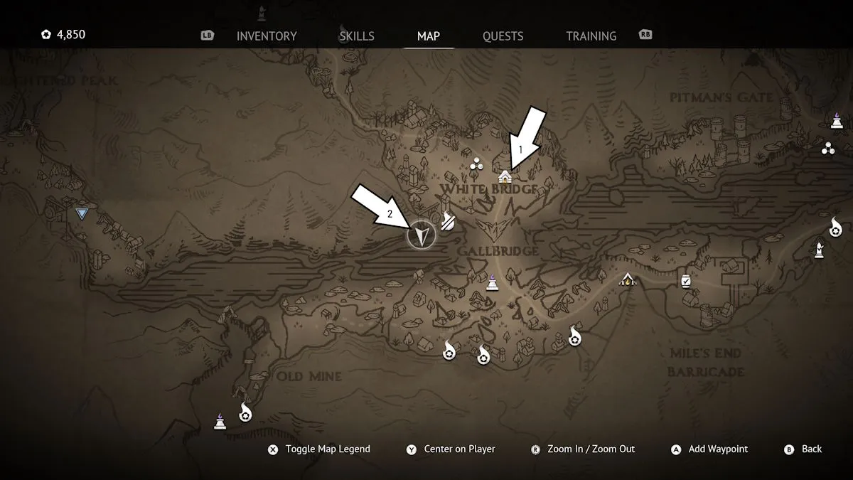 How to reach the Enlightened Peak in Flintlock Siege of Dawn (Map ...