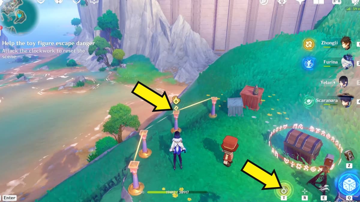 How to help the toy figure escape danger in Genshin Impact – They Once Walked the Starry Sky ...