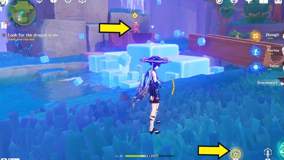 How to look for the dragon scale in Genshin Impact – Until the End of ...