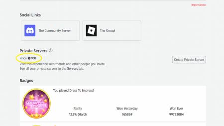 Dress to Impress (DTI) Private Server Links (2025) - Roblox | Pro Game ...