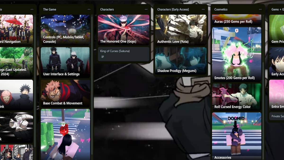 Jujutsu Beatdown Discord And Trello Links Pro Game Guides