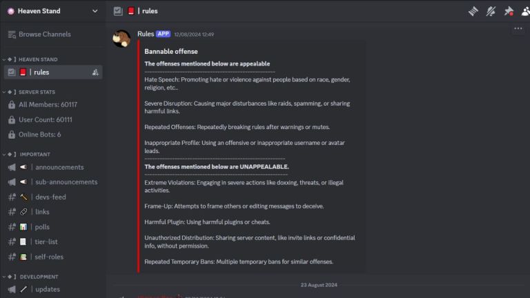 Heaven Stand Trello Link & Discord Server | Pro Game Guides