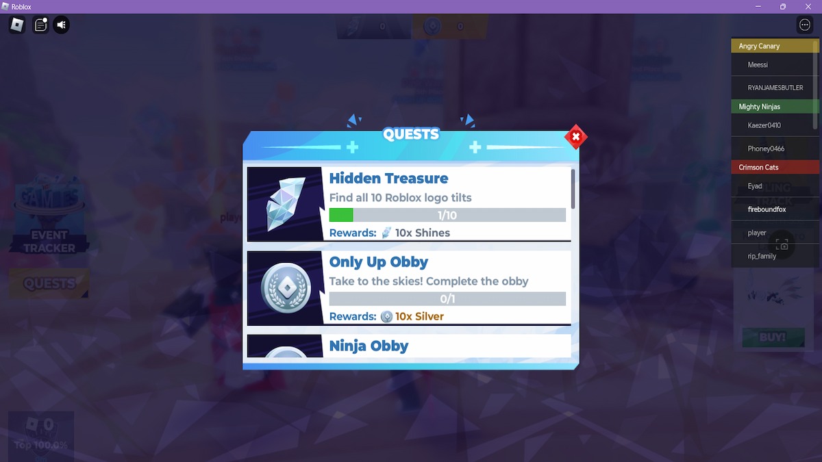 Where to find all 10 Roblox logo tilts in Roblox The Games 2024 | Pro ...