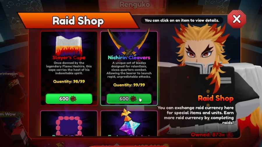 All Items in Anime Vanguards and how to get them | Pro Game Guides