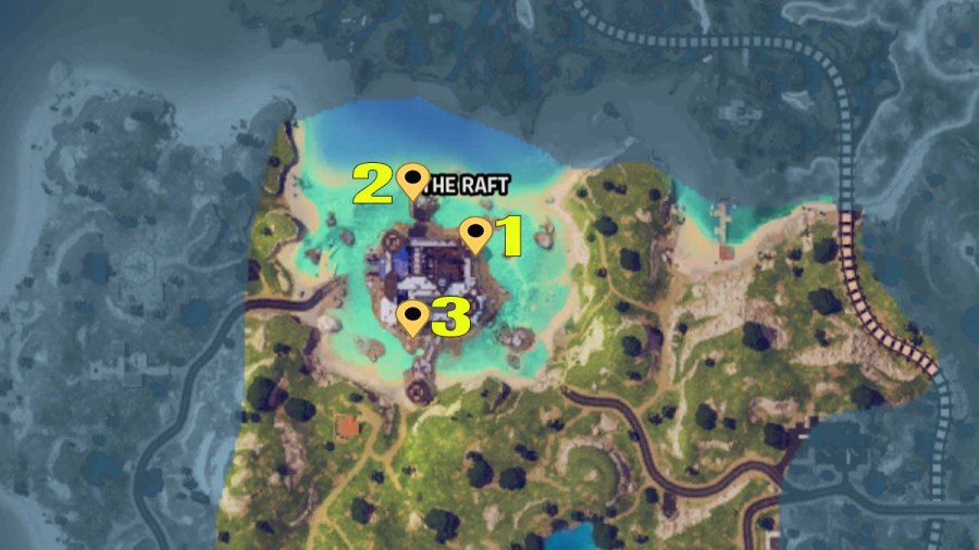How to complete all Diamond in the Raft quests in Fortnite | Pro Game ...