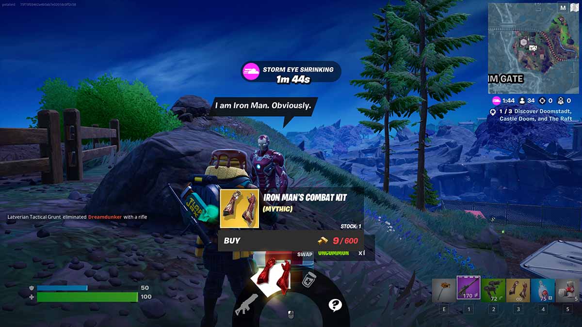 How to get Iron Man's Combat Kit & Flight Kit in Fortnite (Map Location ...