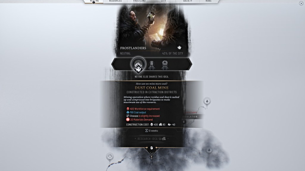 Frostpunk 2 Guide - How to expand New London, Prefabs, Heatstamps ...