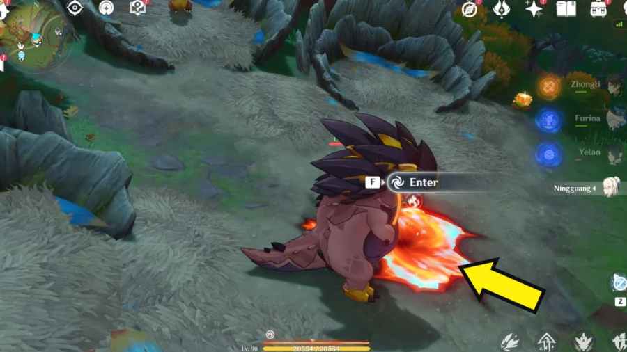How to unlock the Gluttonous Yumkasaur Mountain King in Genshin Impact ...