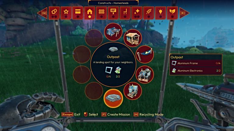 How to build Outpost construct in Lightyear Frontier | Pro Game Guides