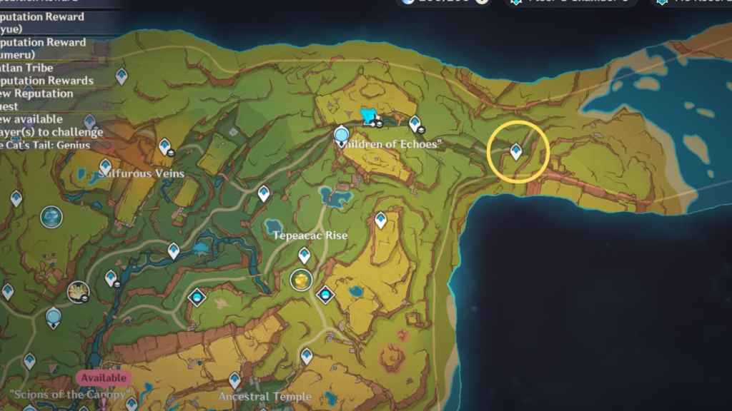How to unlock all Natlan World Quests in Genshin Impact (Map Locations ...